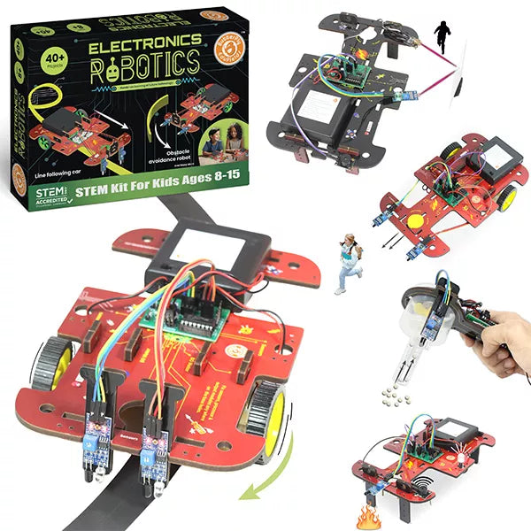 Butterfly Edufields 40-in-1 STEM Robotics Kit with Sensors | 8-15